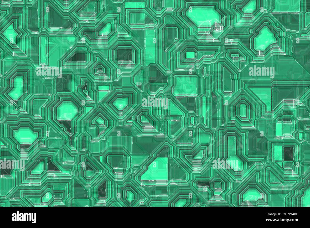 artistic teal, sea-green web optic pattern computer graphics background ...