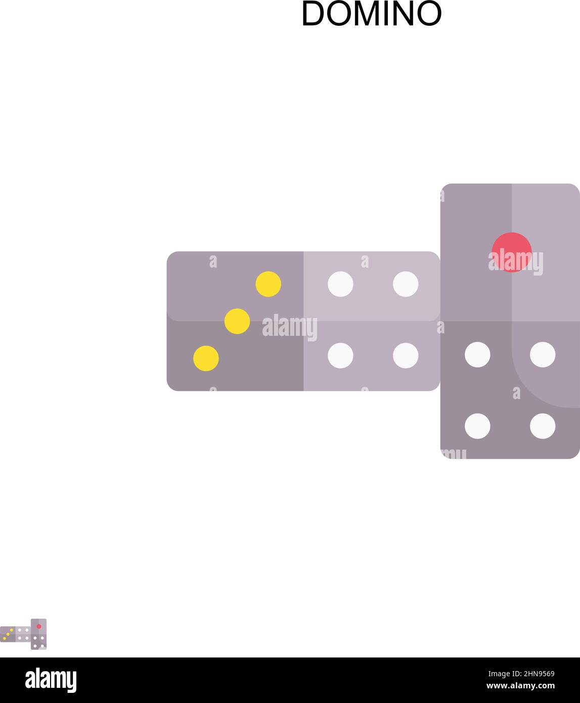 Dominos domino Stock Vector Images - Alamy