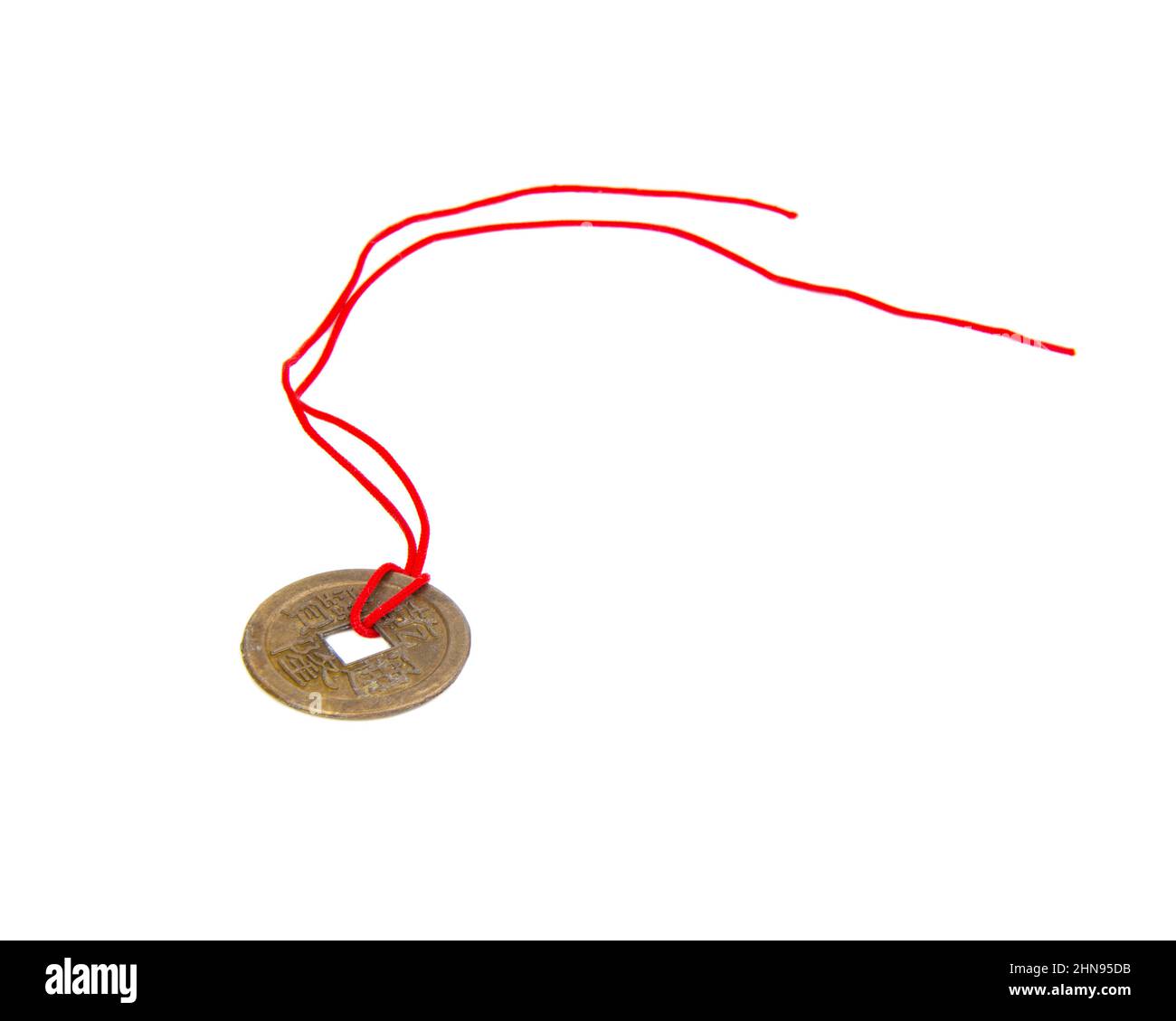 Chinese coins string hi-res stock photography and images - Alamy