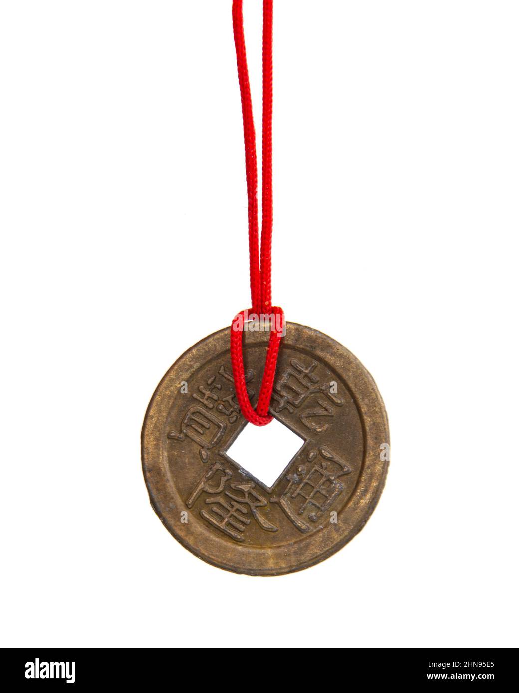 Chinese coins string hi-res stock photography and images - Alamy