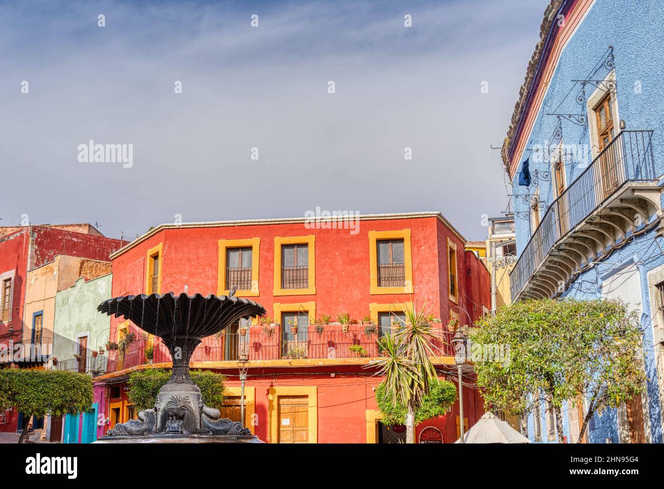 Guanajuato historical center, HDR Image Stock Photo - Alamy