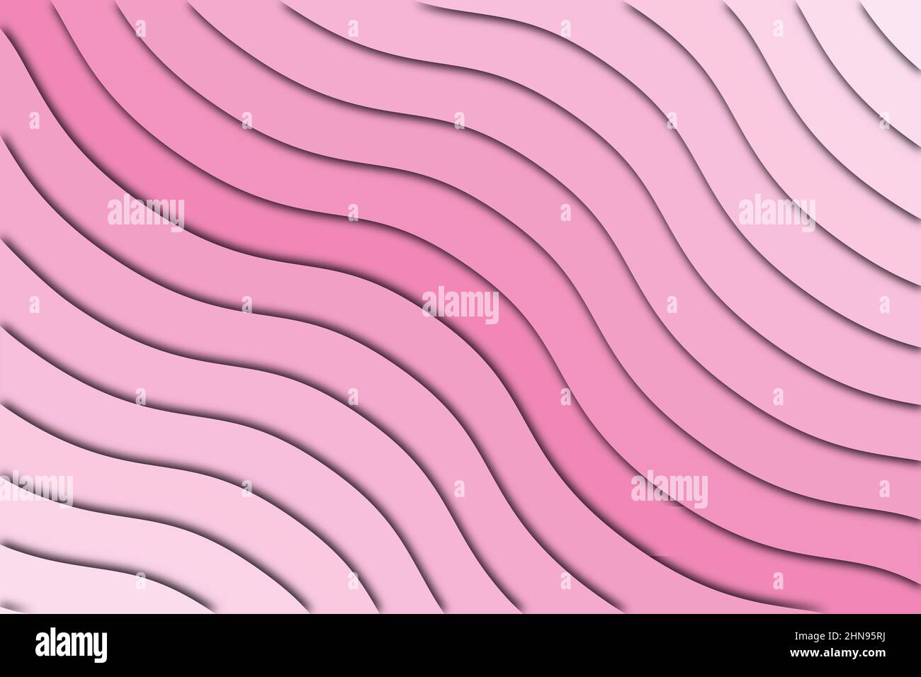 Wavy and geometric lines abstract background, pink gradient lines ...