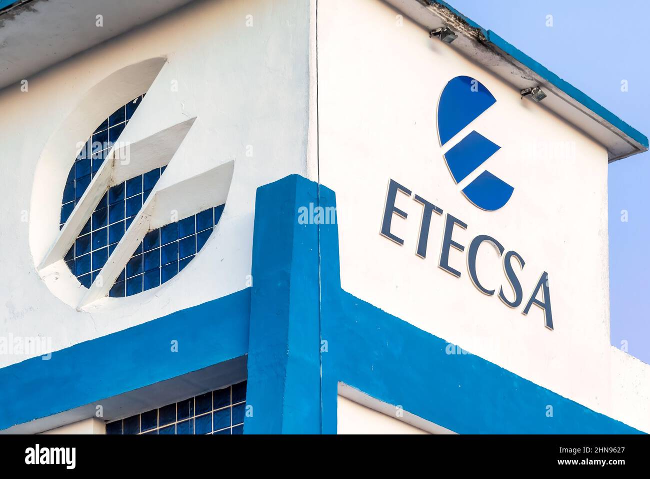 Etecsa logo hi-res stock photography and images - Alamy