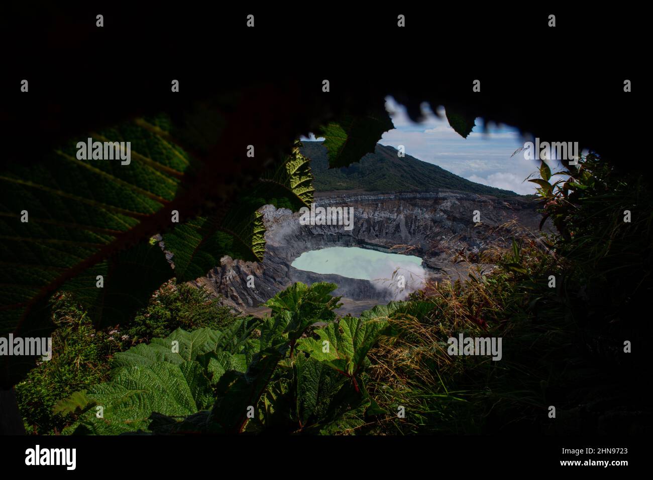 The Poas Volcano is an active 2,697-metre stratovolcano in central ...