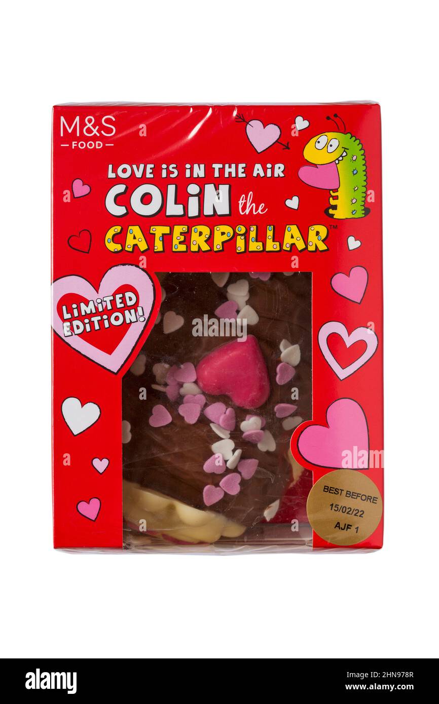 Love is in the Air Colin the Caterpillar cake limited edition ready for ...