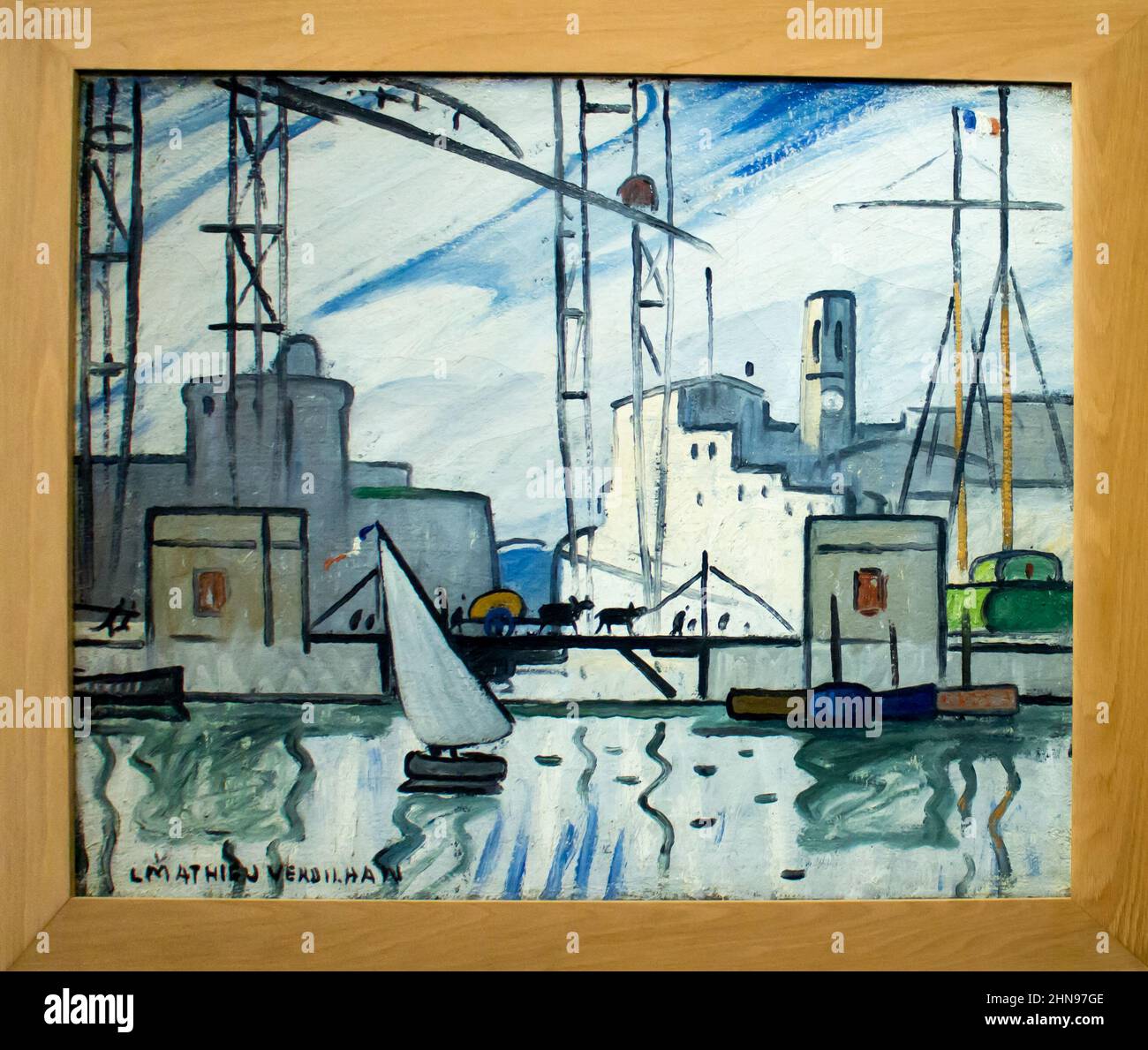 Musée Cantini Marseille : Louis-Mathieu VERDILHAN (1875-1928) : Le Pont ...