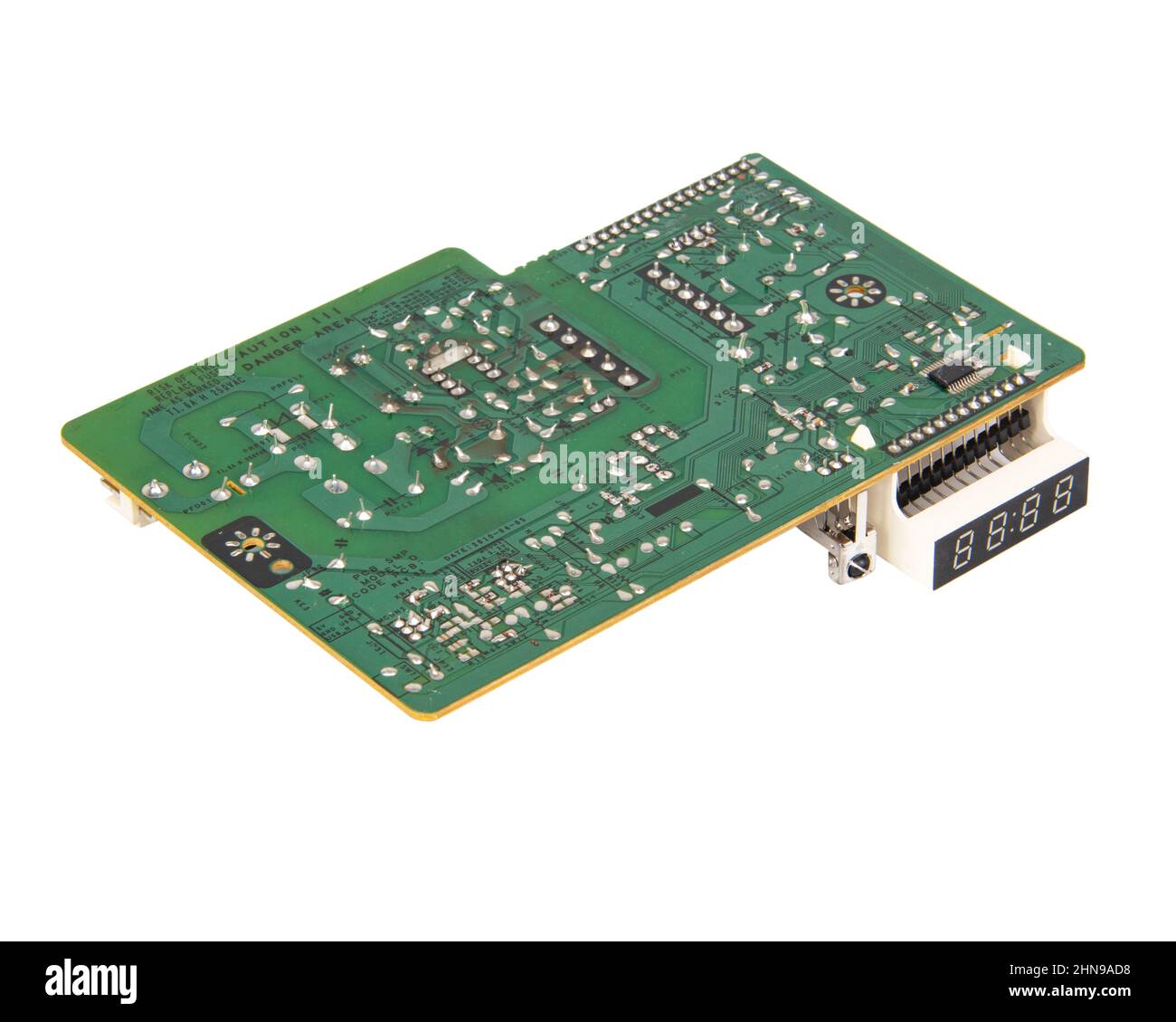 Tech background motherboard industrial Cut Out Stock Images & Pictures - Alamy