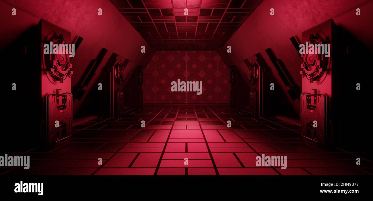 Futuristic Futuristic Platform Space Advanced Black Colors Futuristic ...