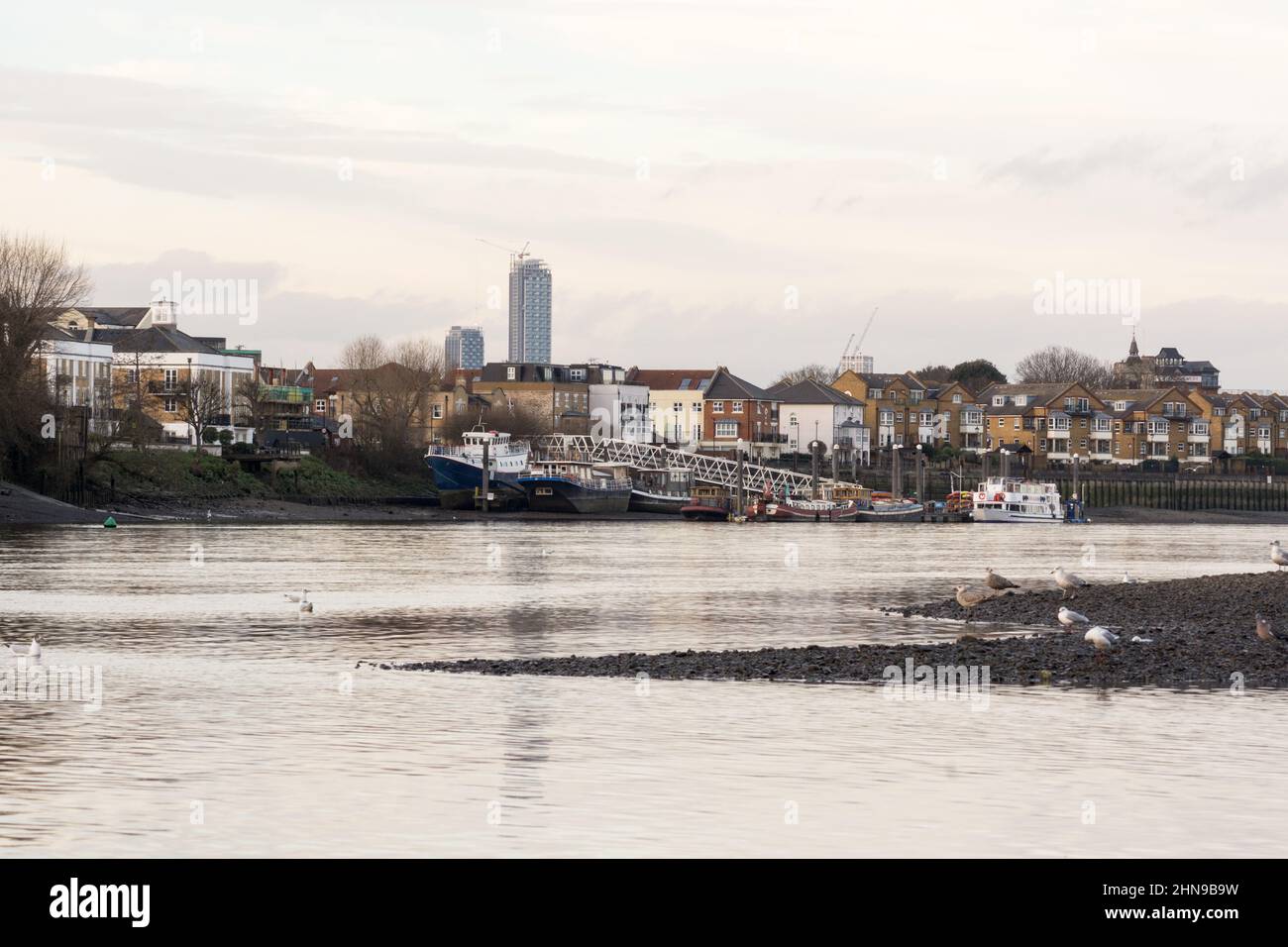 Chiswick Pier, Corney Reach Way, Chiswick, London, W4, England, UK ...