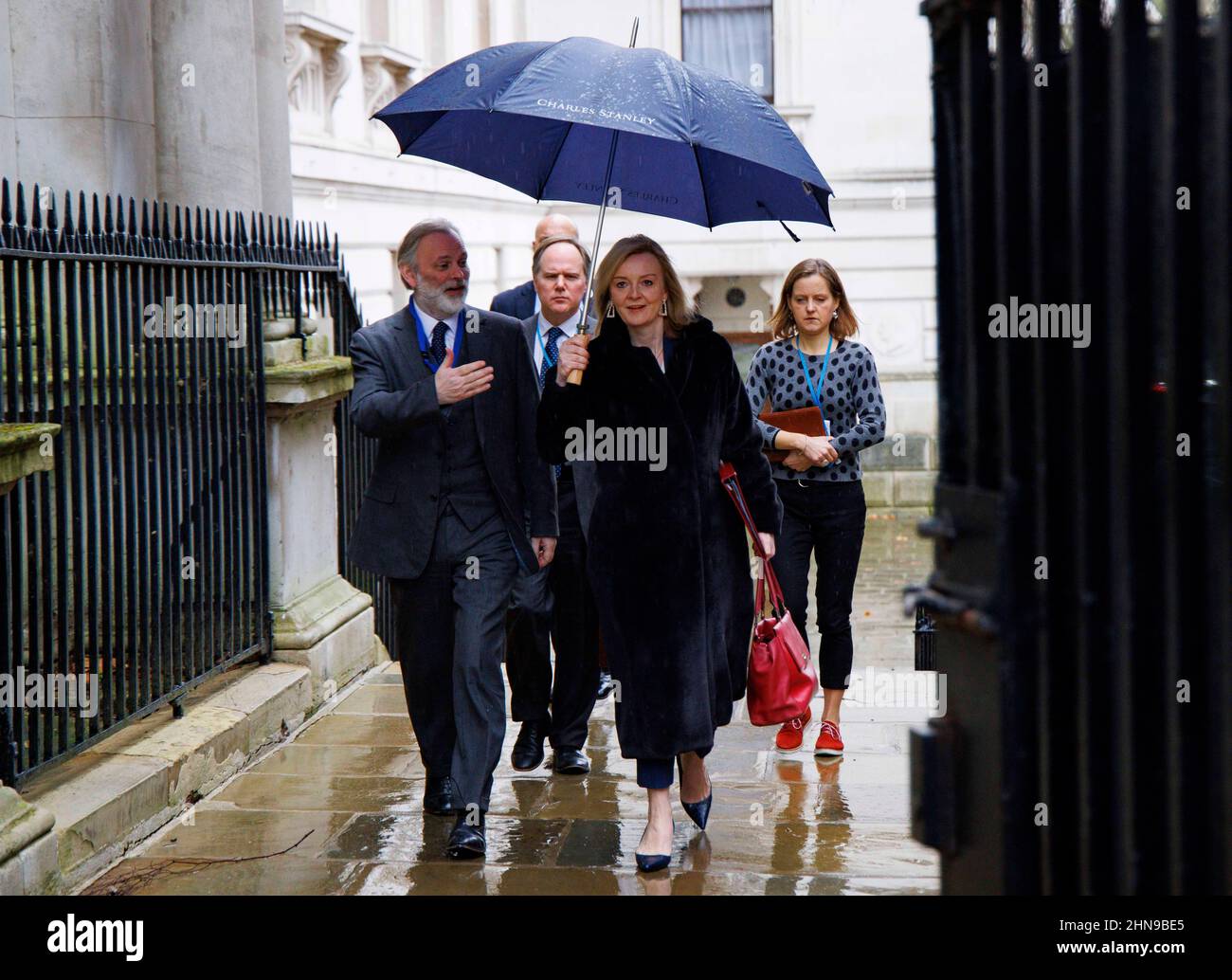 London, UK. 15th Feb, 2022. Sir Tim Barrow, Political Director at the ...