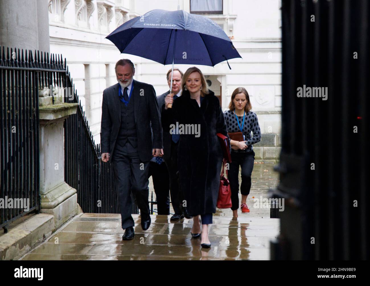 London, UK. 15th Feb, 2022. Sir Tim Barrow, Political Director at the ...