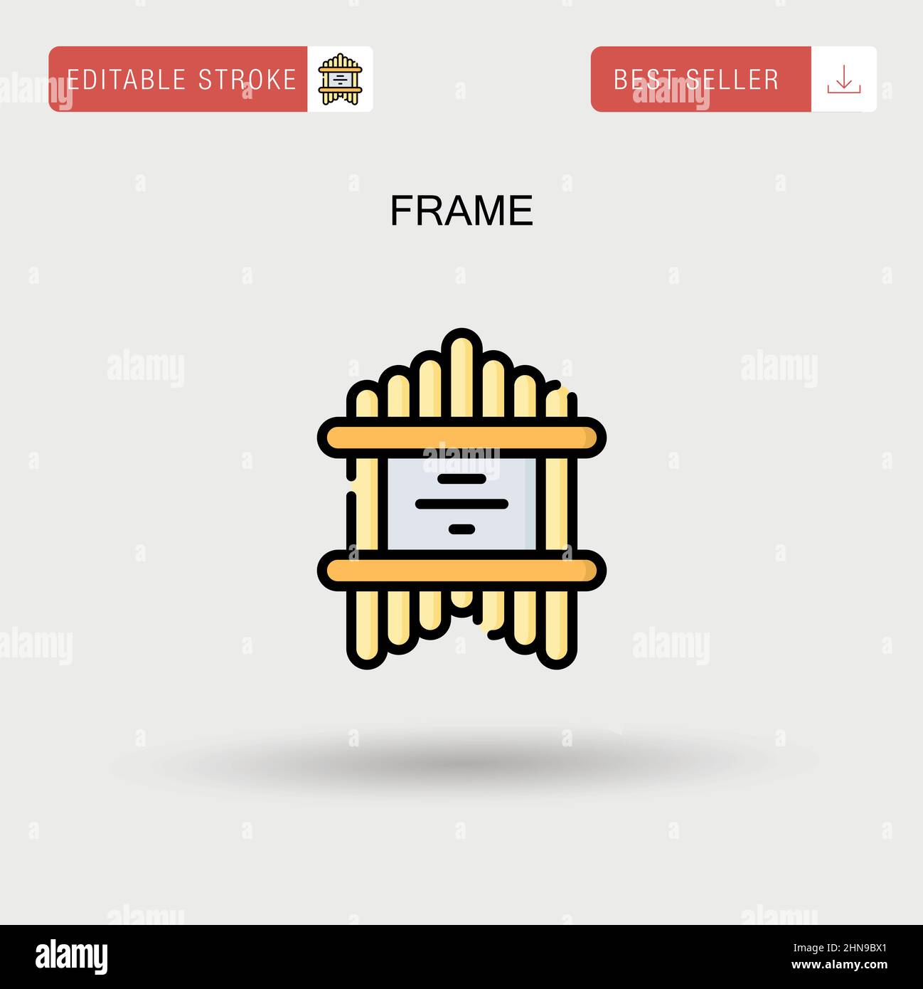 Icon frame hi-res stock photography and images - Alamy