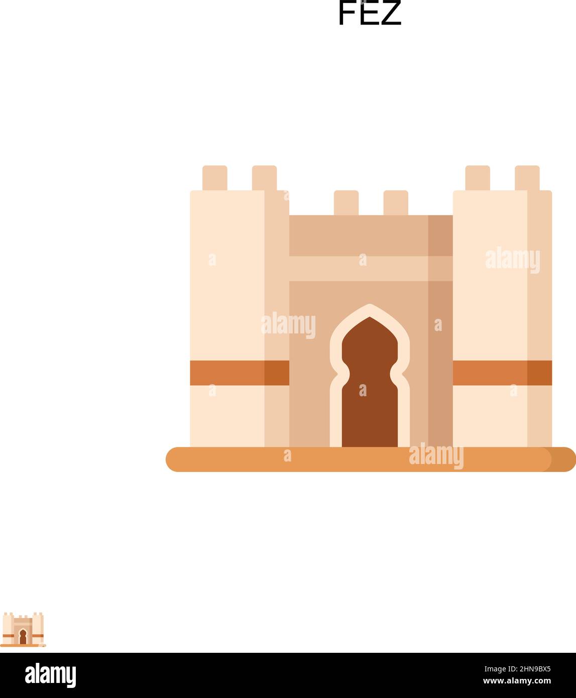 Muslim cap Stock Vector Images - Alamy