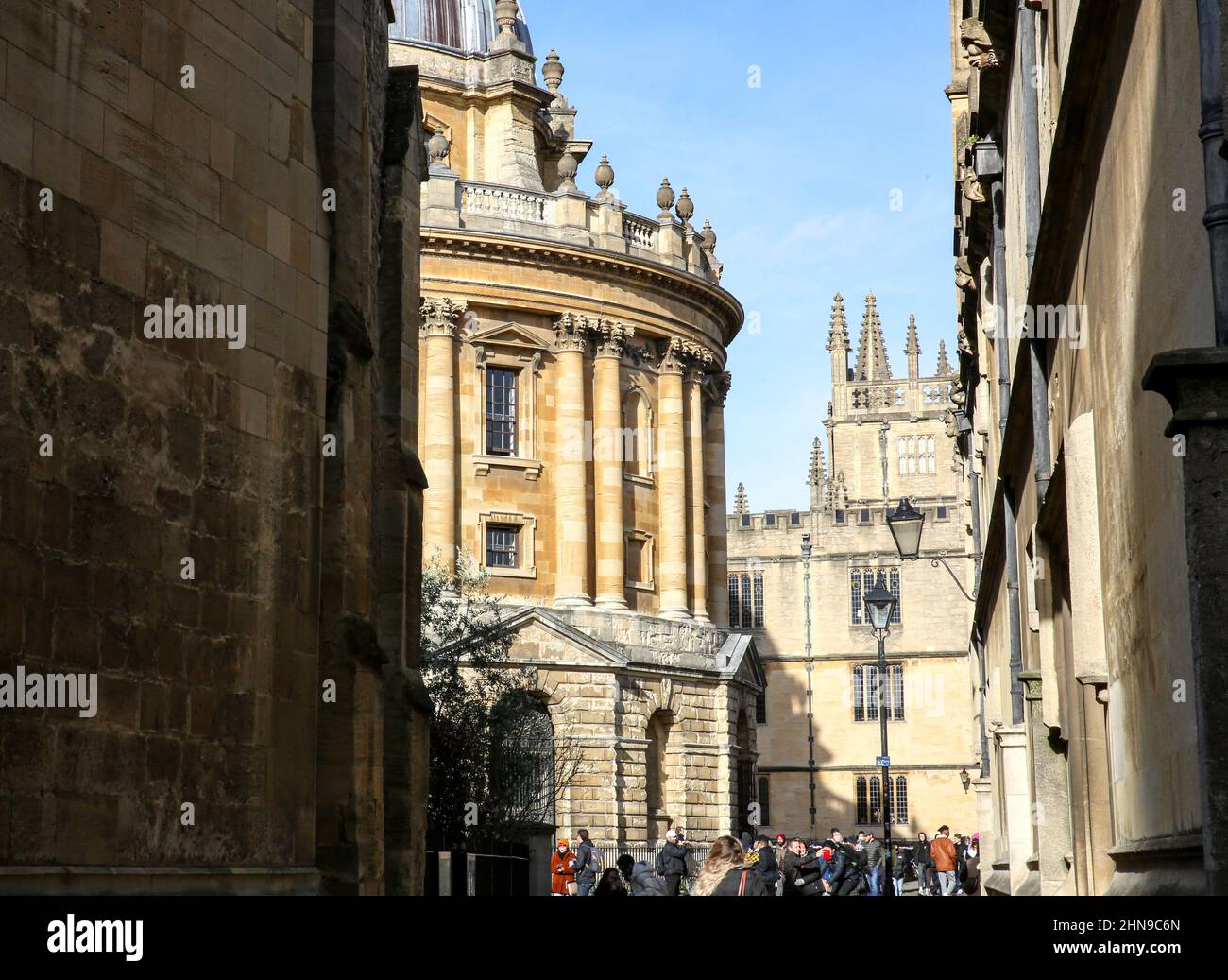 Radcliffe Camera Library in Radcliffe Square, Oxford city centre Stock ...