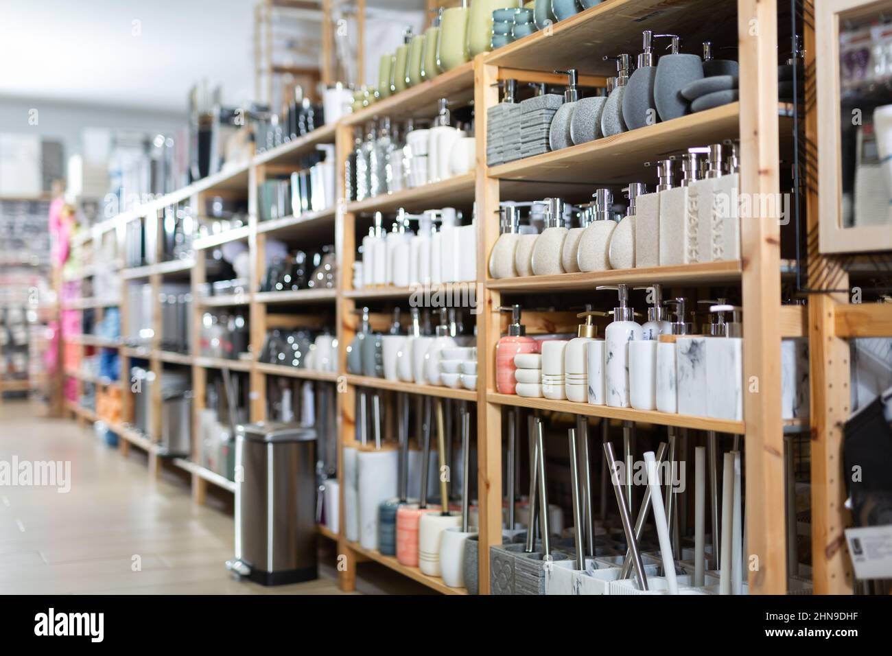 Bathroom deodorants on store shelves Stock Photo - Alamy