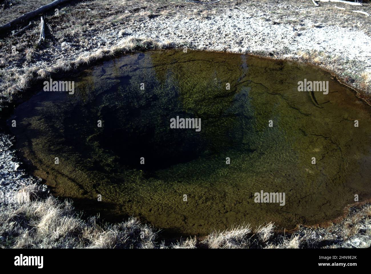 Yellowstone National Park, U.S.A. 5/1995. Old Faithfull Inn. Raised in ...