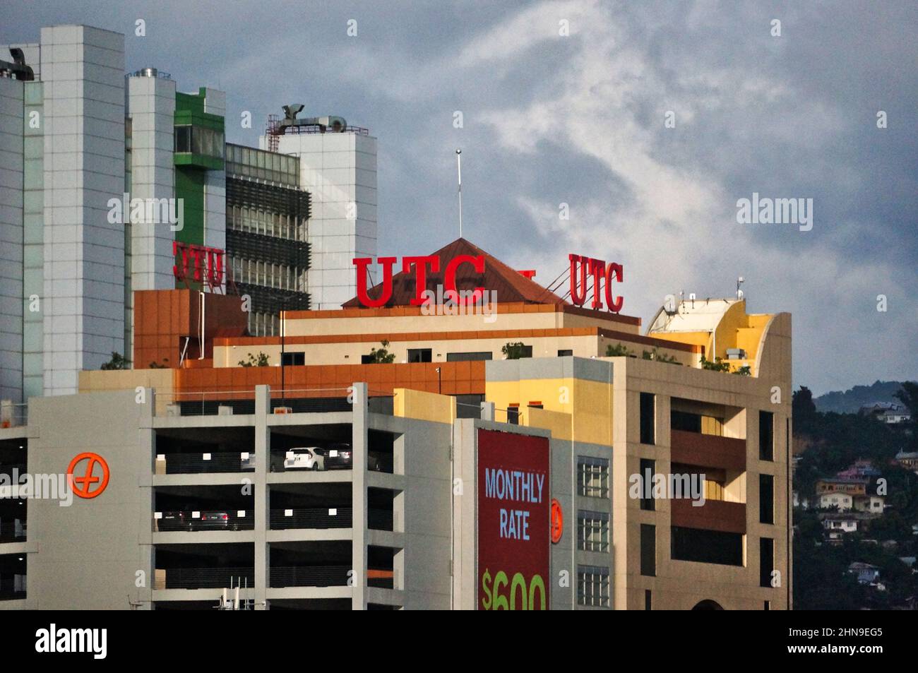 Buildings In Port of Spain Stock Photo - Alamy