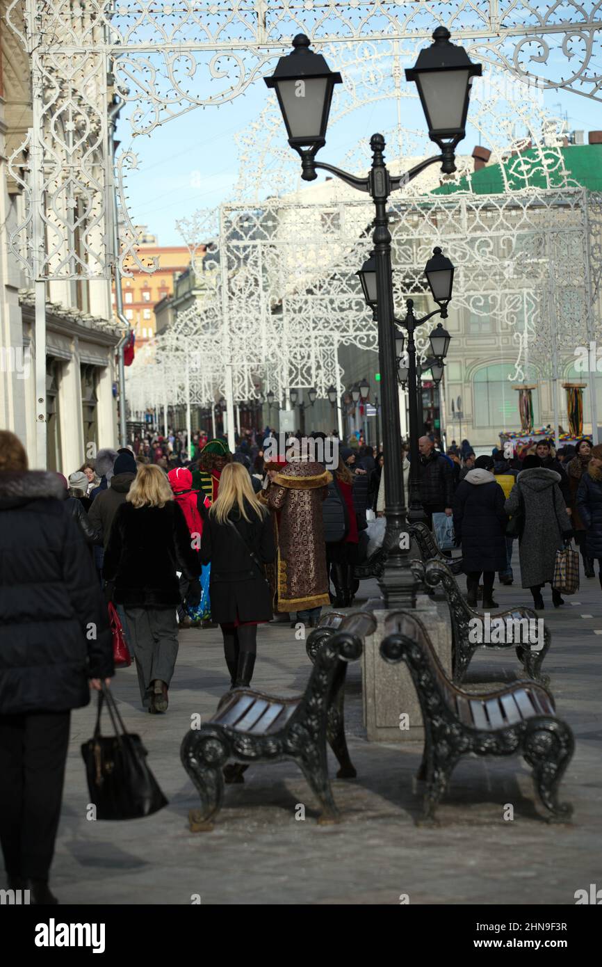 The streets of moscow and russia hi-res stock photography and images ...