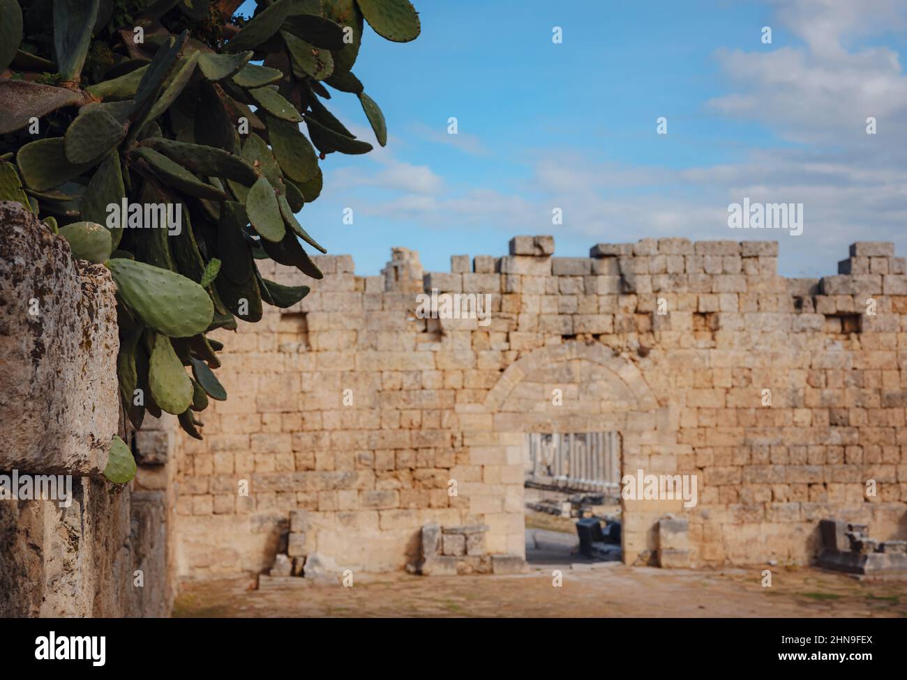 Hadrian castle gate hi-res stock photography and images - Alamy