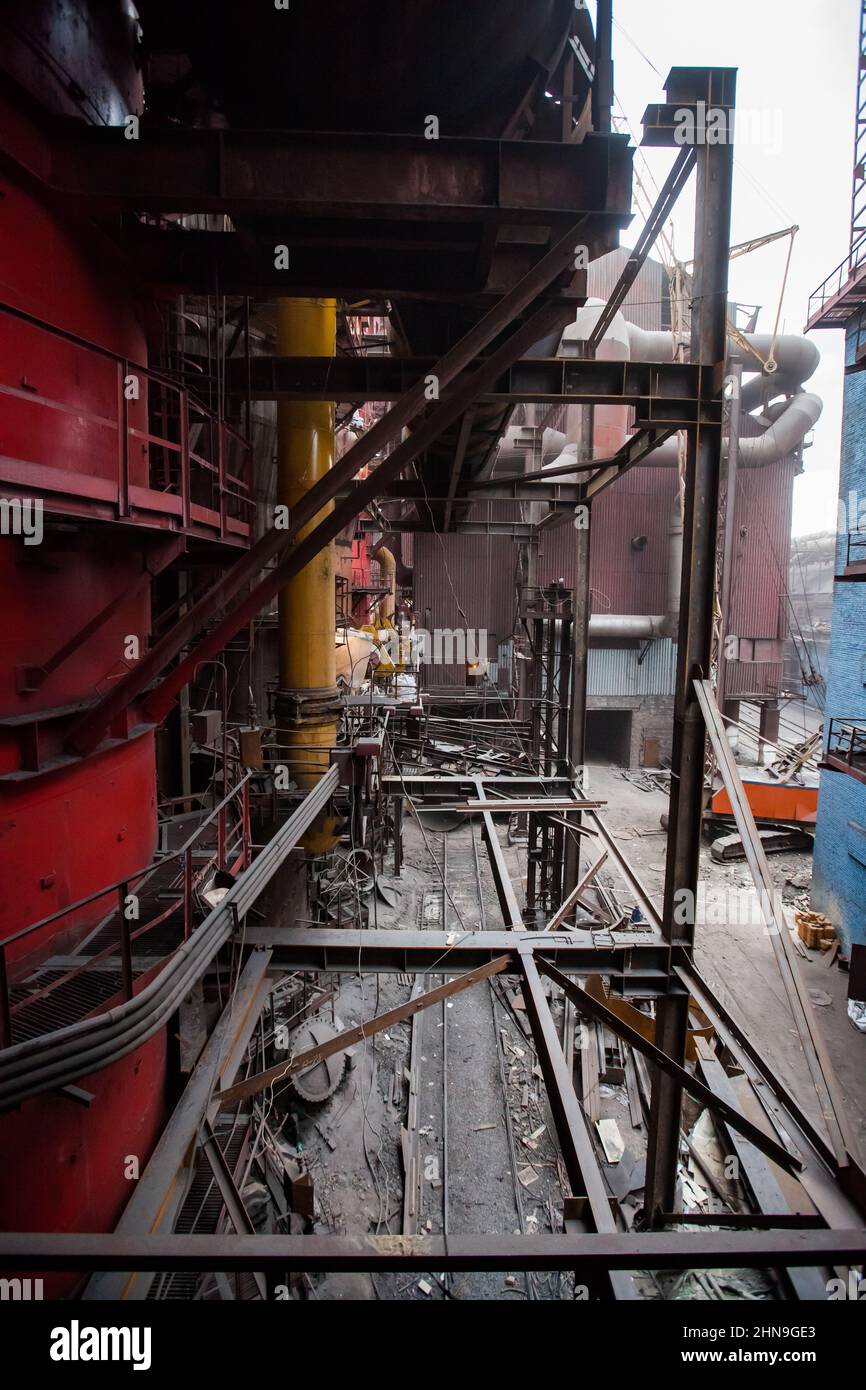 Modern blast furnace hi-res stock photography and images - Alamy