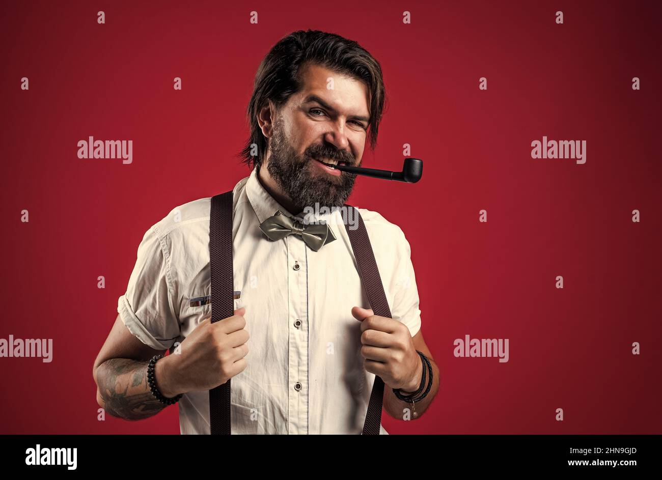 Male beauty standards. mature businessman in retro style. masculinity ...