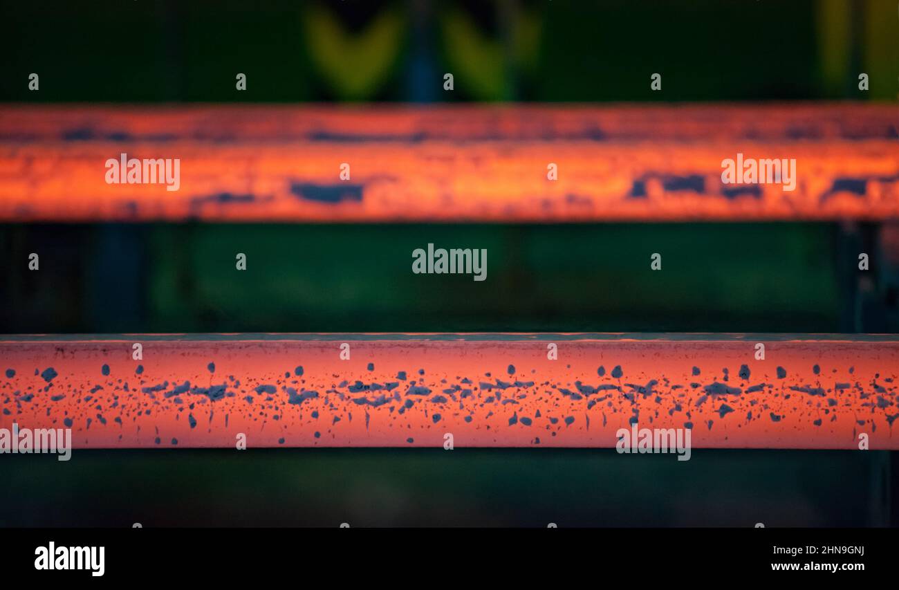 Manufacturing of mild steel square bar on continuous casting machine ...