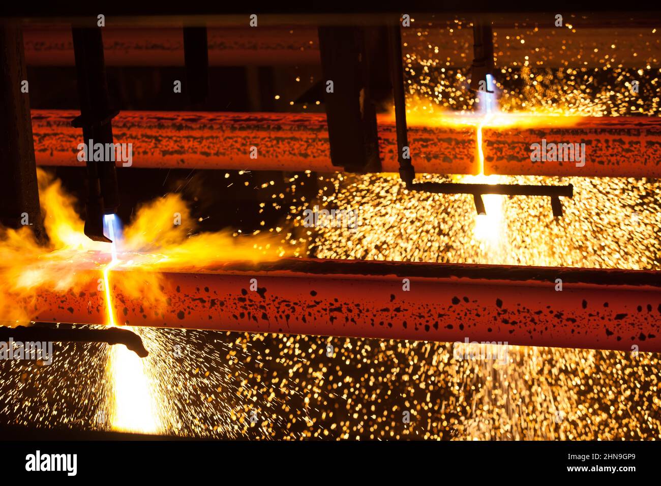 Manufacturing of mild steel square bar on continuous casting machine ...