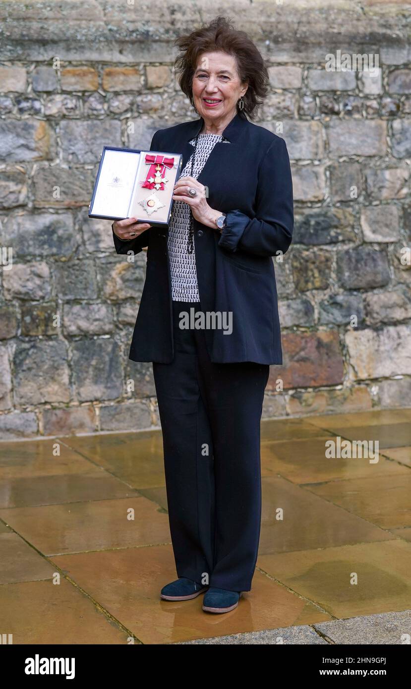 Dame Imogen Cooper from London after she was made a Dame Commander of ...