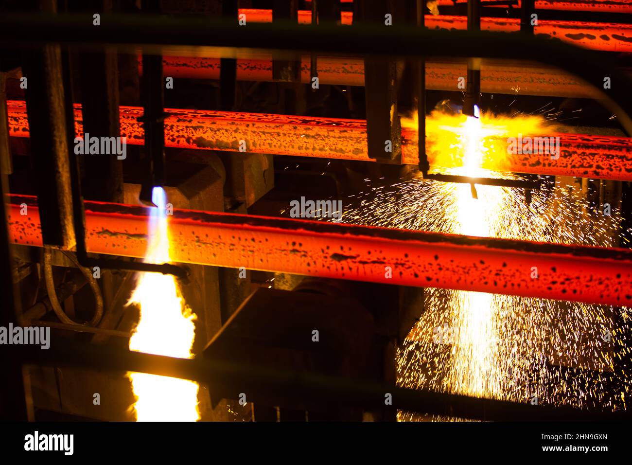Manufacturing of mild steel square bar on continuous casting machine ...