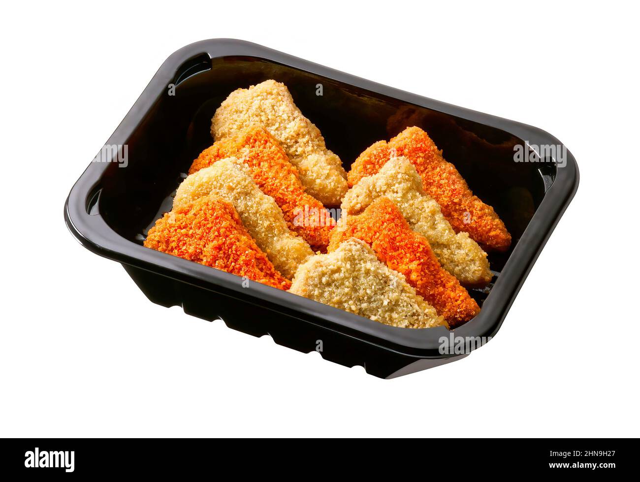 Raw meat wrapped in plastic Cut Out Stock Images & Pictures - Alamy