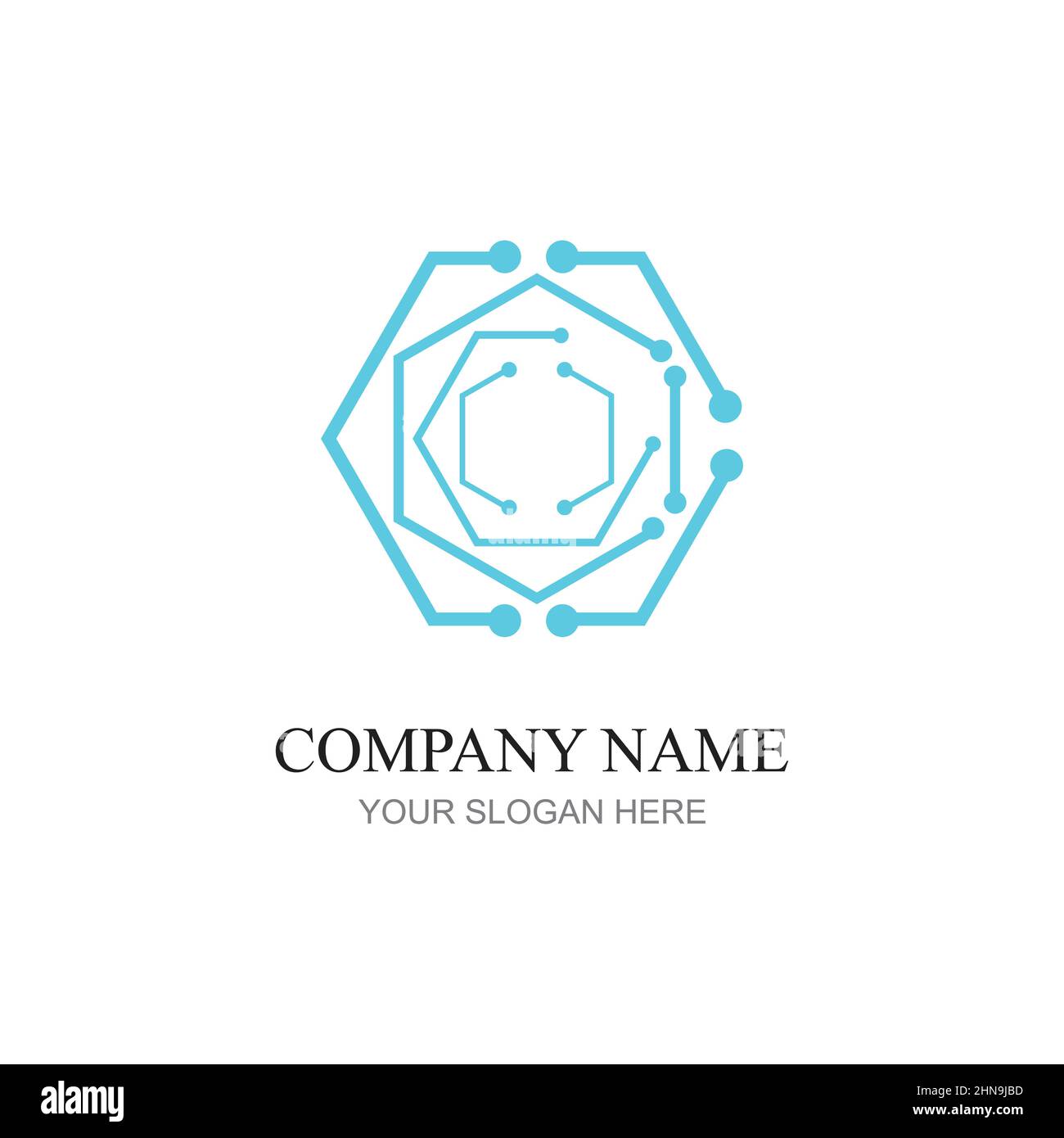 technology logo design vector Stock Vector Image & Art - Alamy