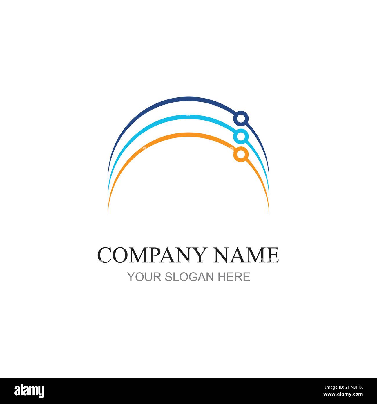 technology logo design vector Stock Vector Image & Art - Alamy