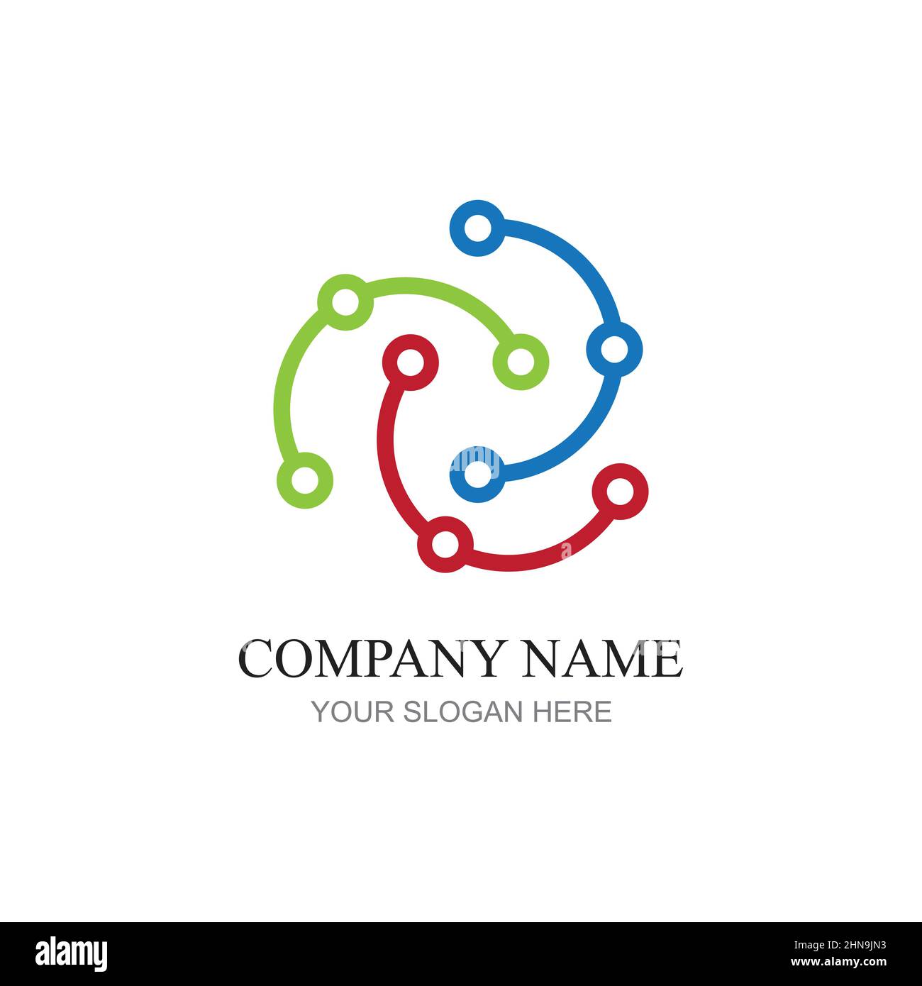 technology logo design vector Stock Vector Image & Art - Alamy