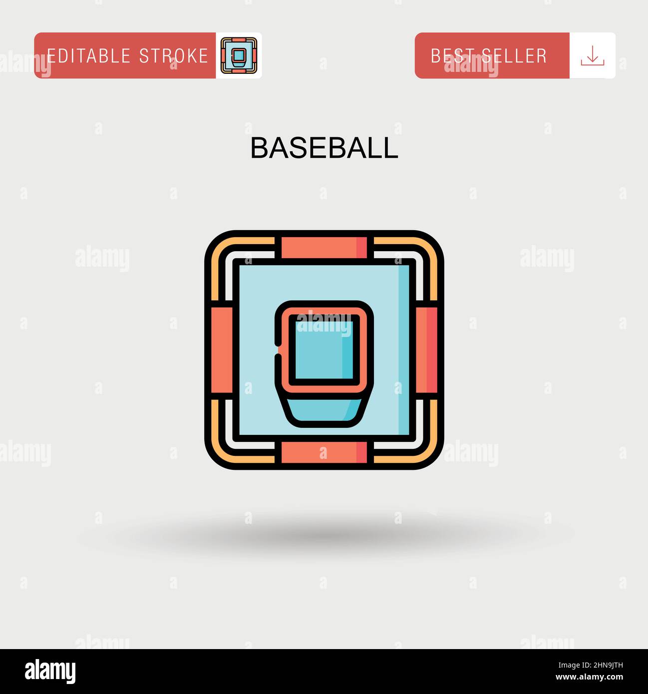 Professional baseball team logo Stock Vector Images - Alamy