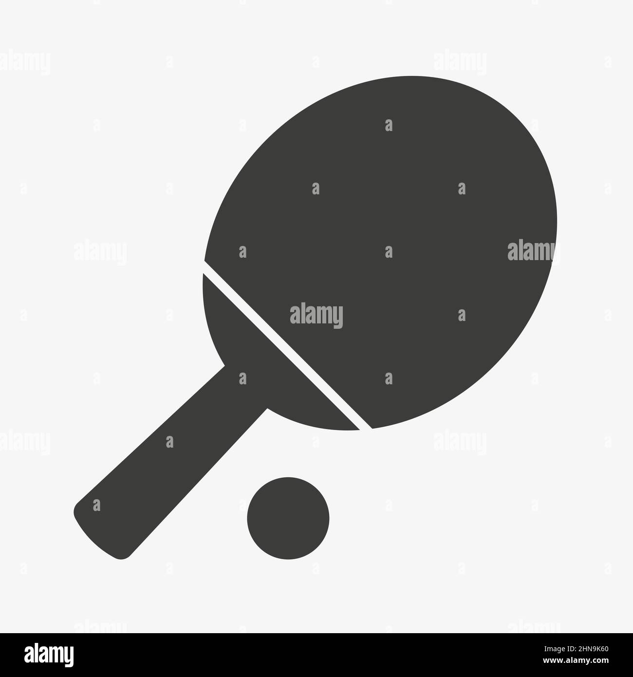 Table tennis vector icon. Ping pong sign Stock Vector Image & Art - Alamy