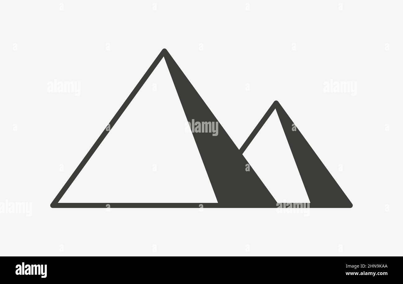 Tourism on giza pyramid Stock Vector Images - Alamy