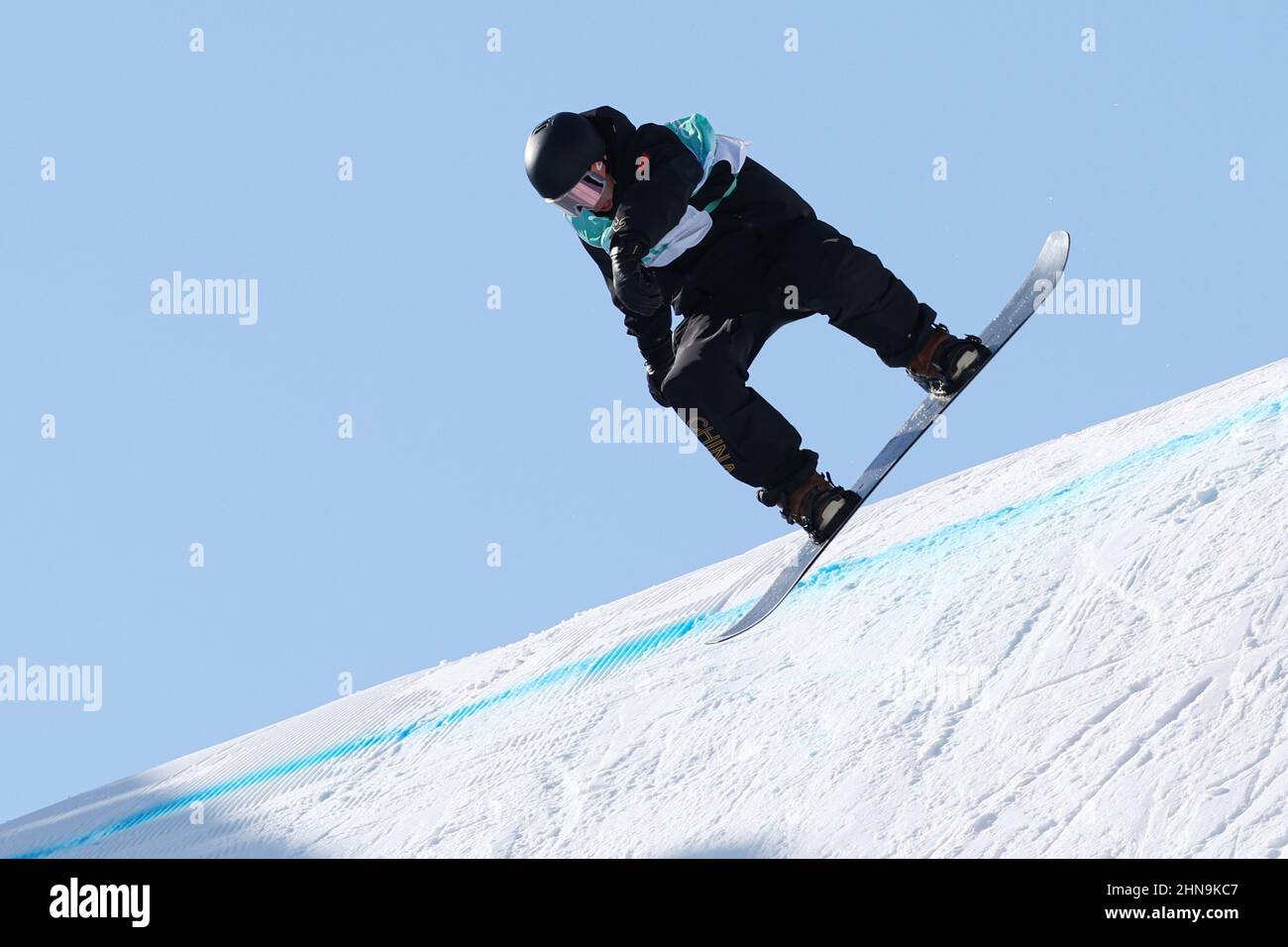 Yiming Su (CHN), FEBRUARY 14, 2022 - Snowboarding : Men's Big Air ...