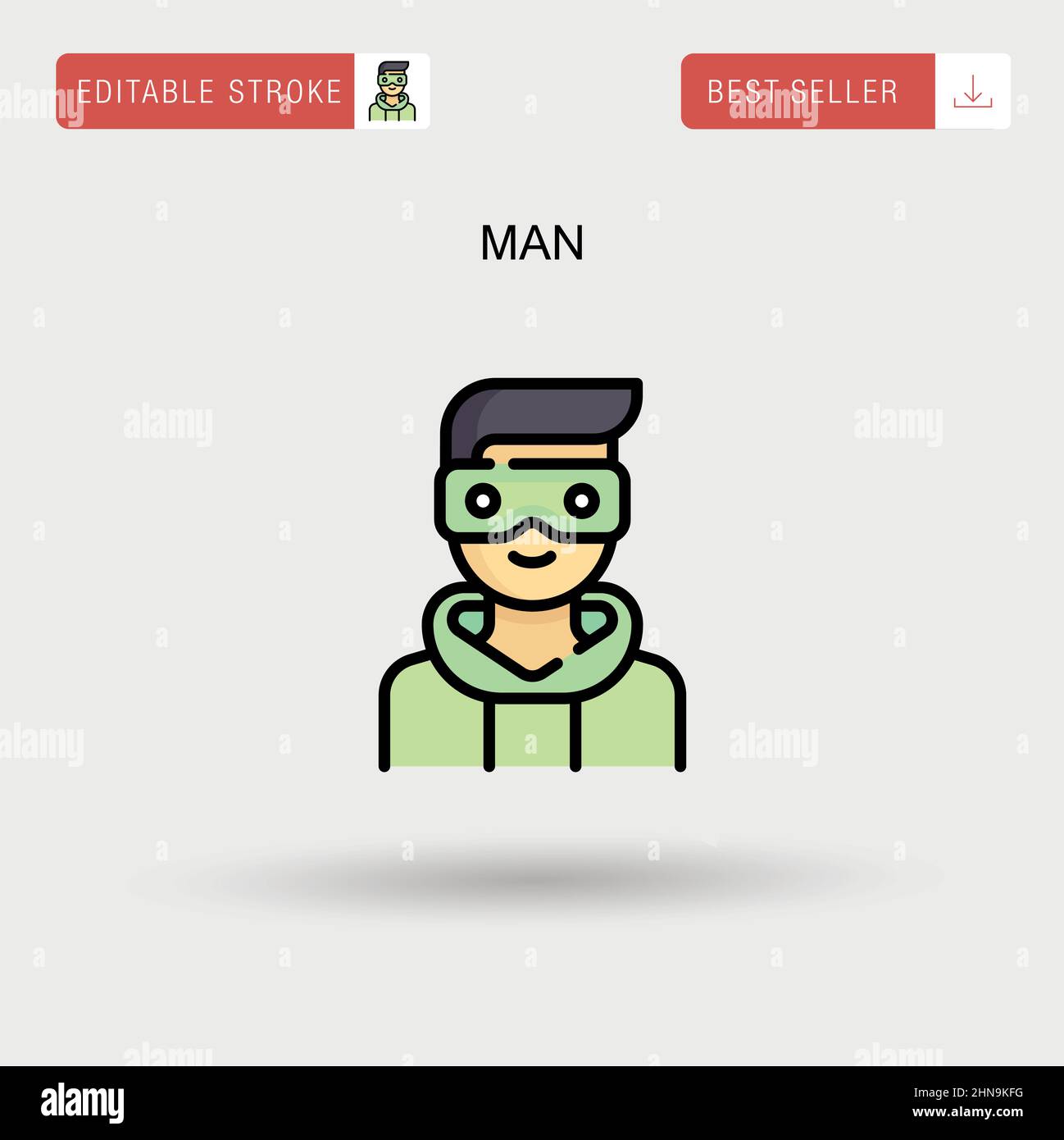 Man looking ocean Stock Vector Images - Alamy