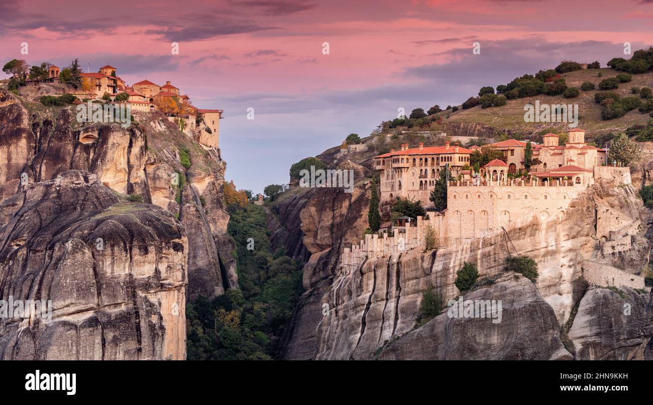 Visit meteora hi-res stock photography and images - Alamy