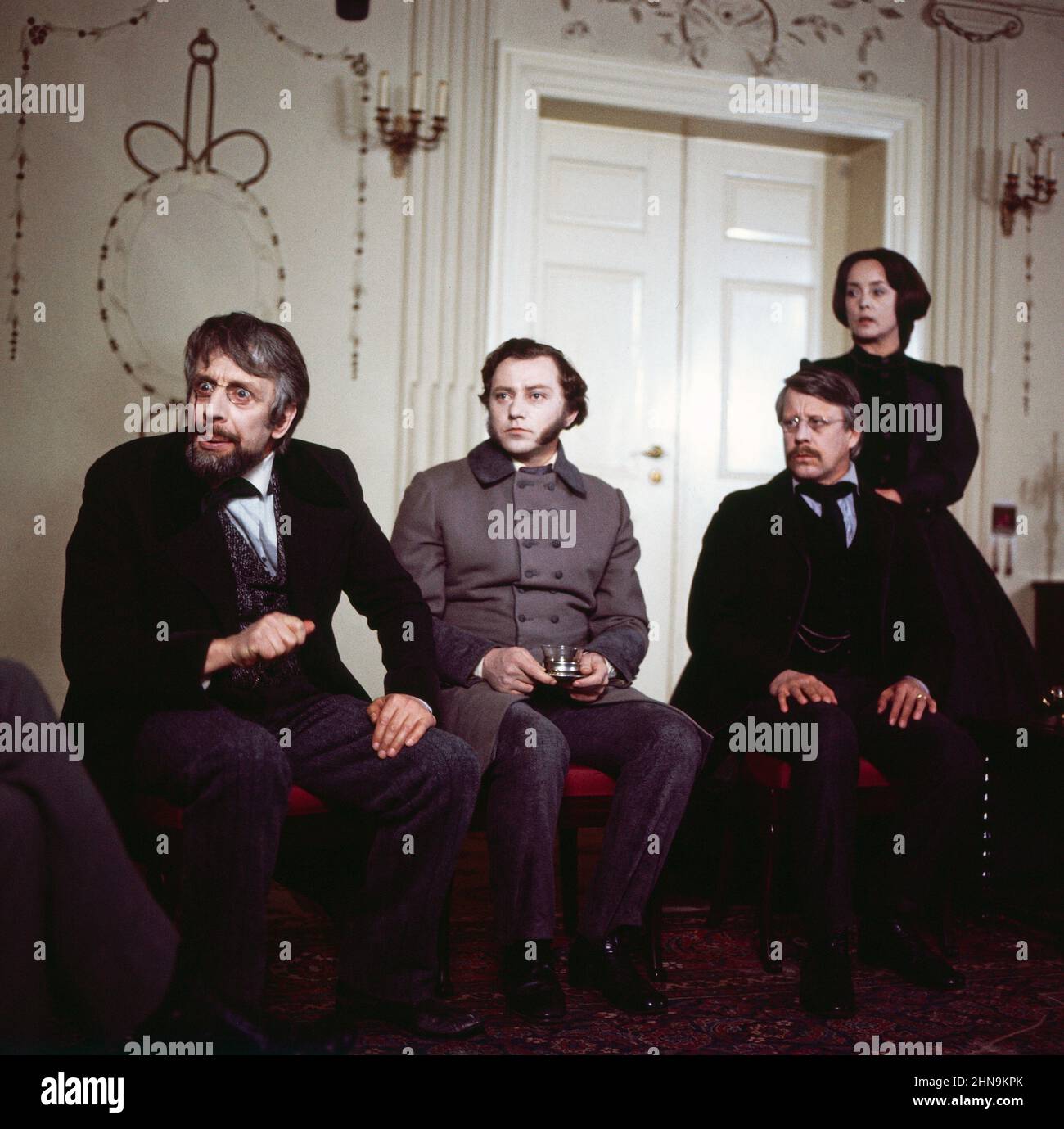 Die Dämonen, Mini-Fernsehserie nach dem Roman von Fjodor Dostojewki, Deutschland/Österreich 1977 ...