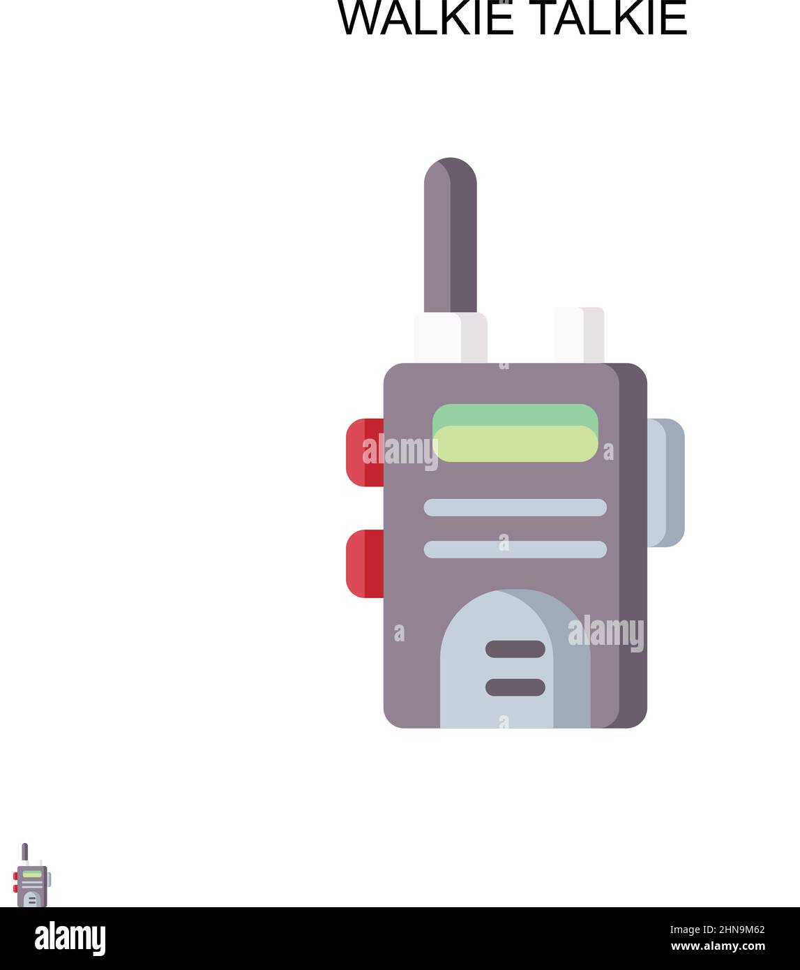 Police walkie talkie Stock Vector Images - Alamy