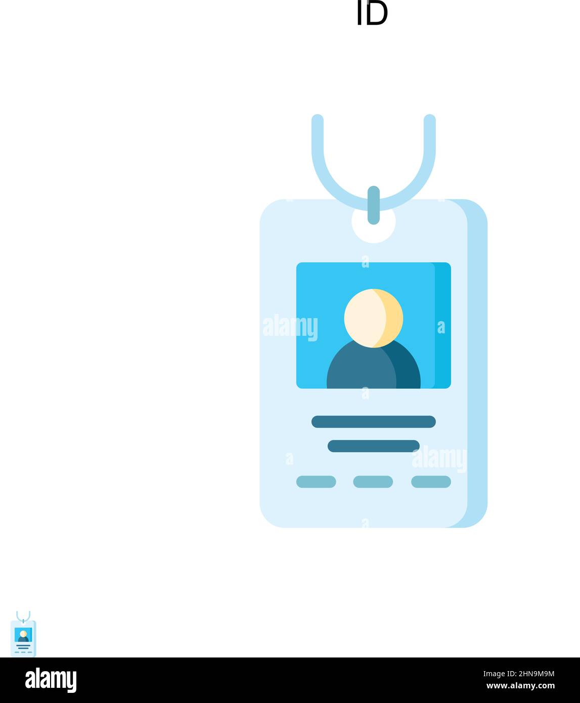 Id card and woman Cut Out Stock Images & Pictures - Alamy