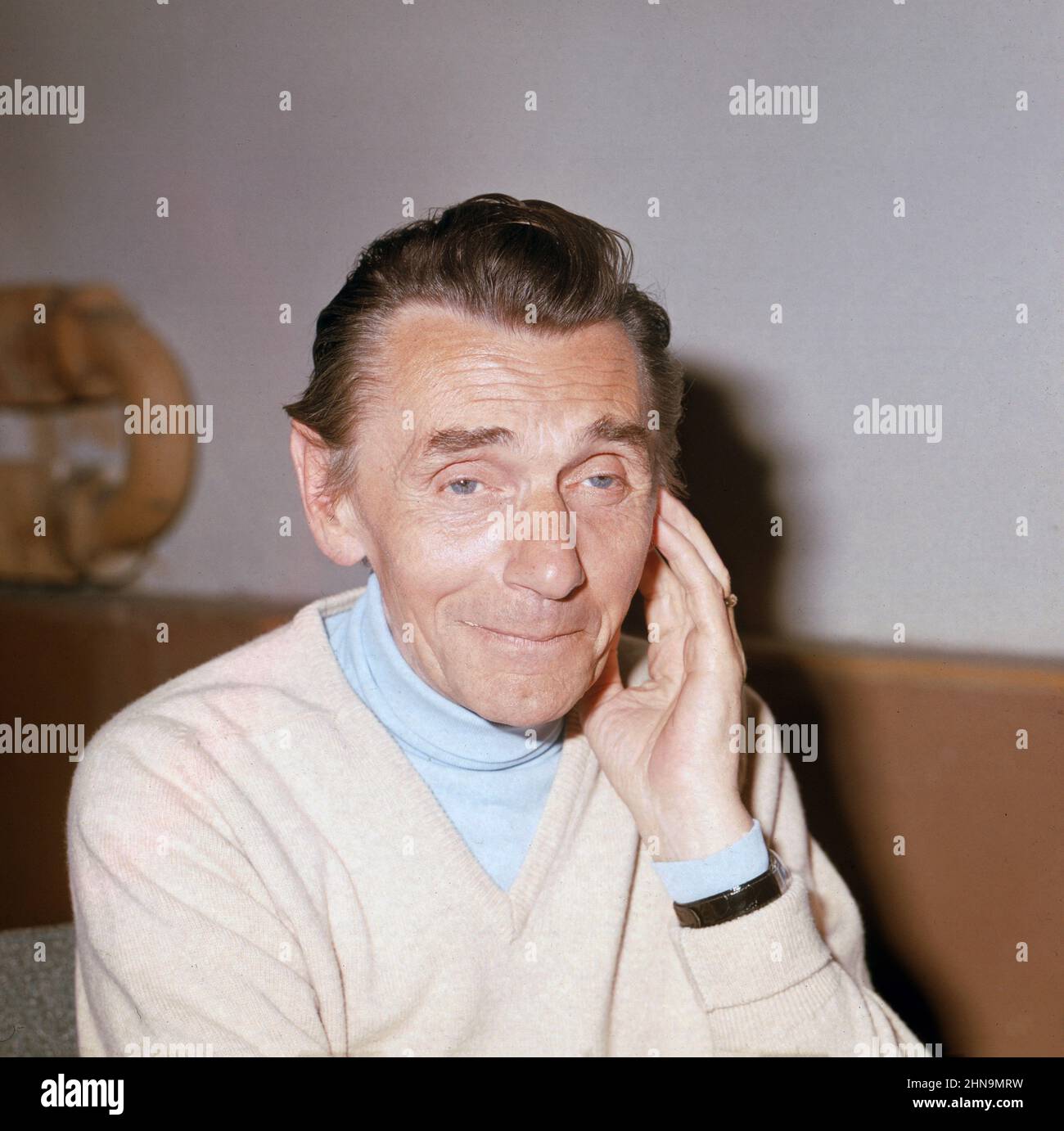 Leopold Rudolf, österreichischer Schauspieler, Deutschland um 1974 ...