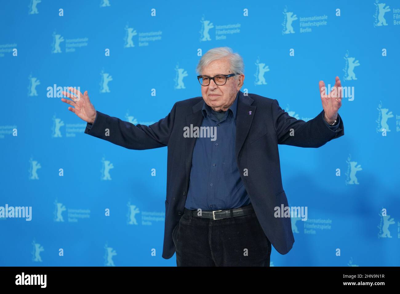 Berlin, Germany. 15th Feb, 2022. Italian director Paolo Taviani ...