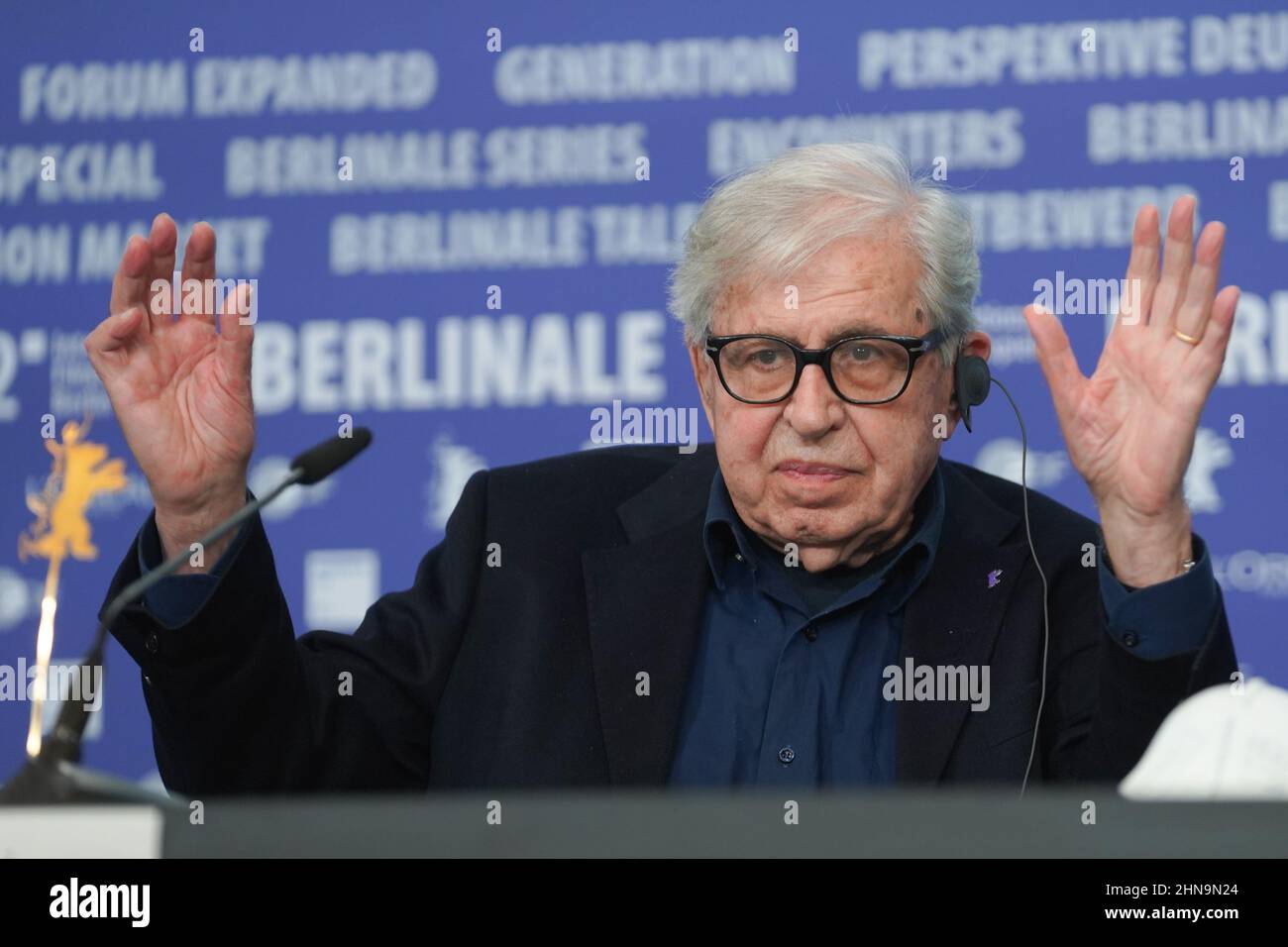 Berlin, Germany. 15th Feb, 2022. Italian director Paolo Taviani ...