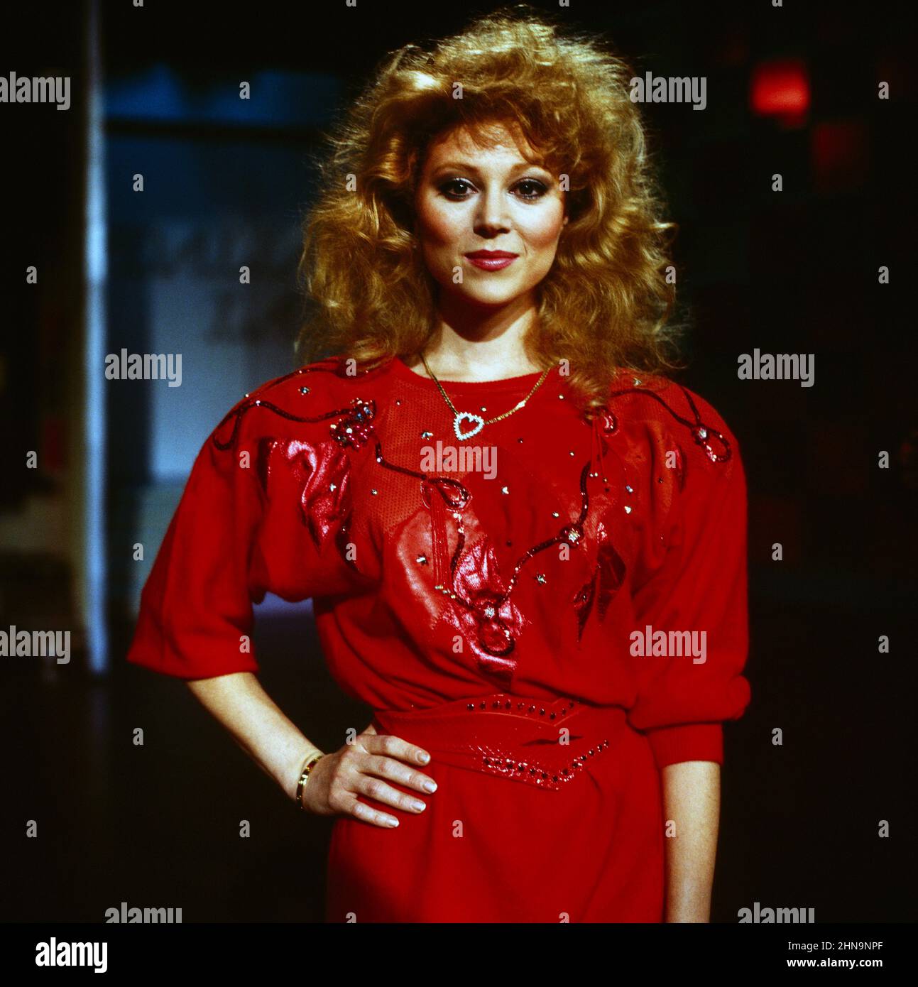Audrey Landers, amerikanische Sängerin und Schauspielerin, circa 1986 ...