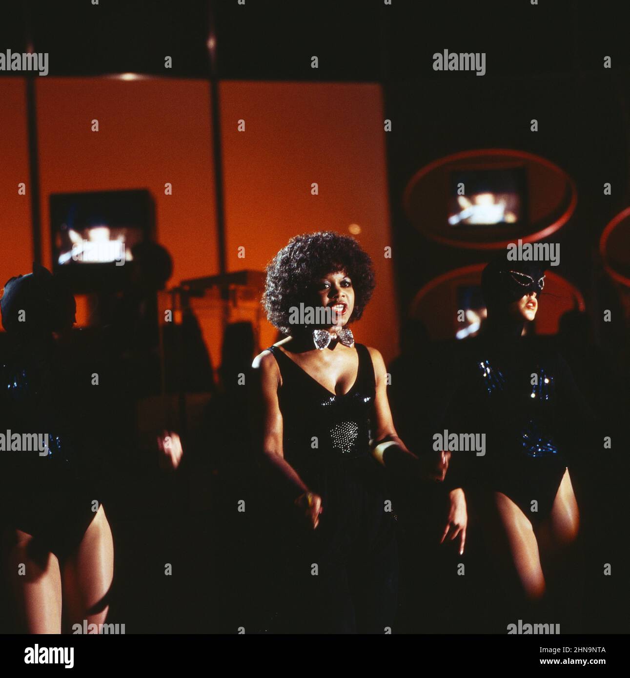 Disco, ZDF Musiksendung, Cherry Laine, Sängerin aus Jamaica, Auftritt ...