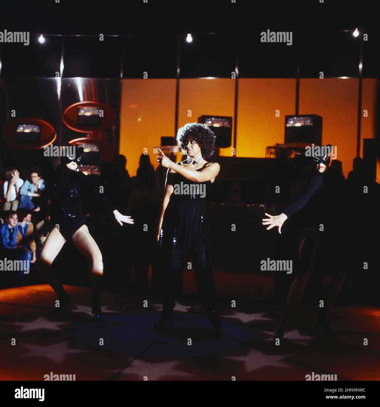 Disco, ZDF Musiksendung, Cherry Laine, Sängerin aus Jamaica, Auftritt ...