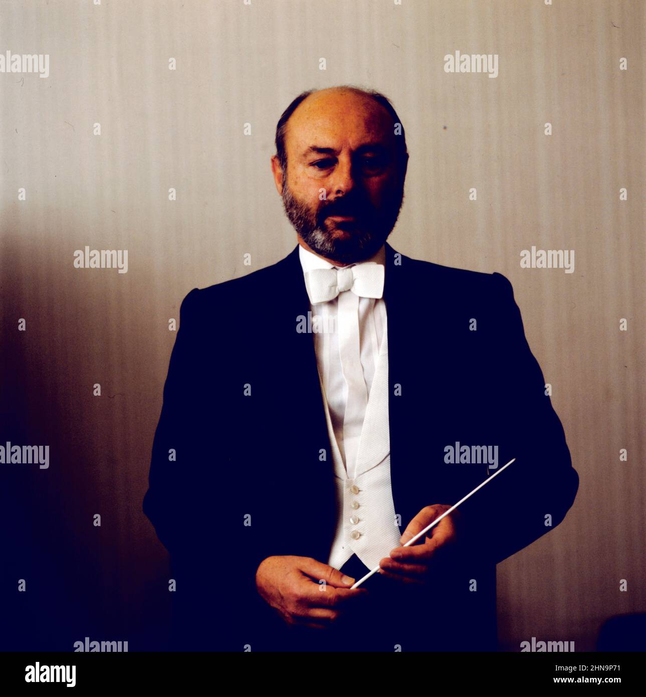 Diego Masson, französischer Dirigent und Komponist, Portrait, 1989 ...