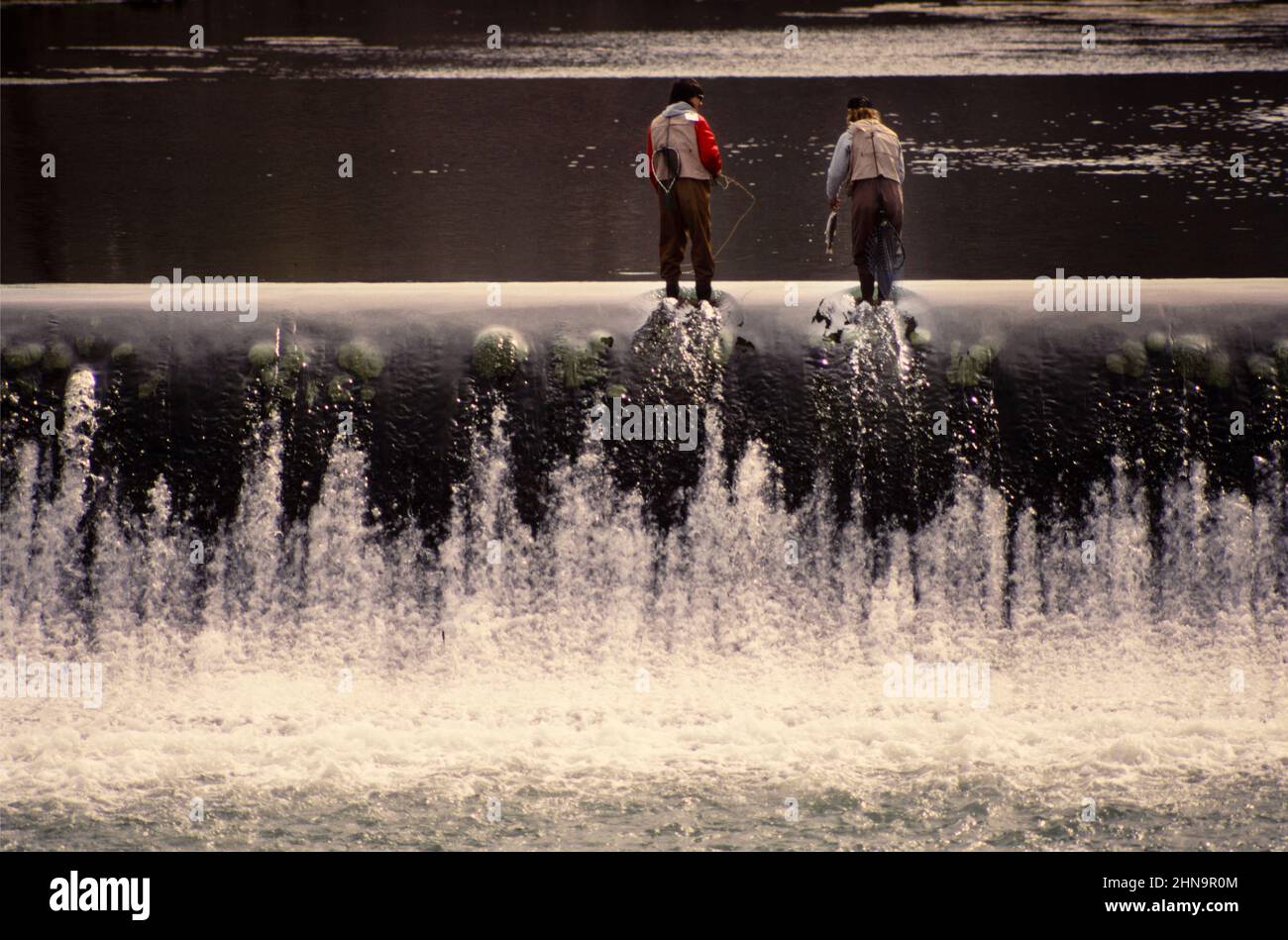 Dam edge water dangerous hi-res stock photography and images - Alamy